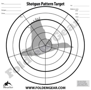 Shotgun Pattern Target Pack (5 targets) 35" x 35" - THE REAL DeCOY