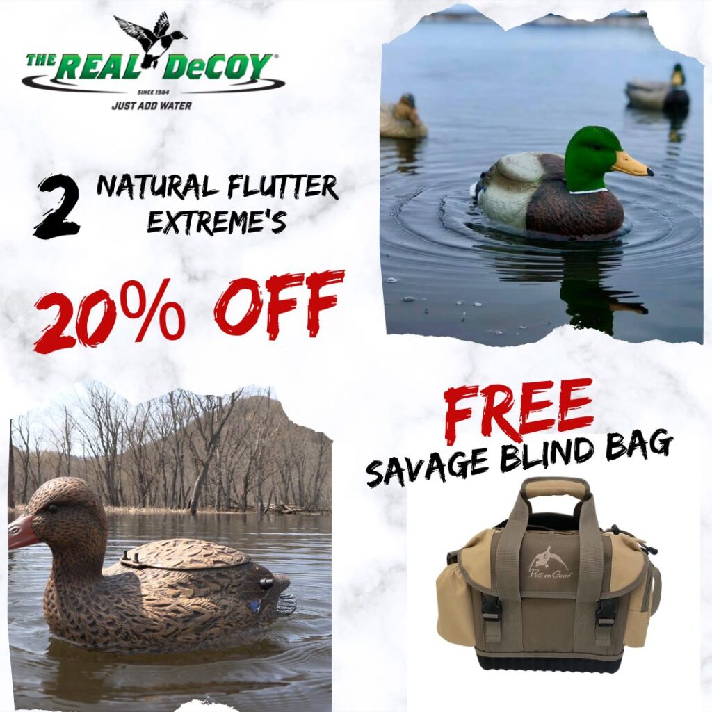 THE REAL DeCOY - Motorized Duck and Goose Decoys